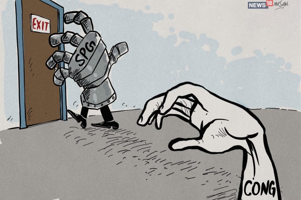 Gandhi Family to be Stripped of Top Tier SPG Cover; Will be Given Z ...