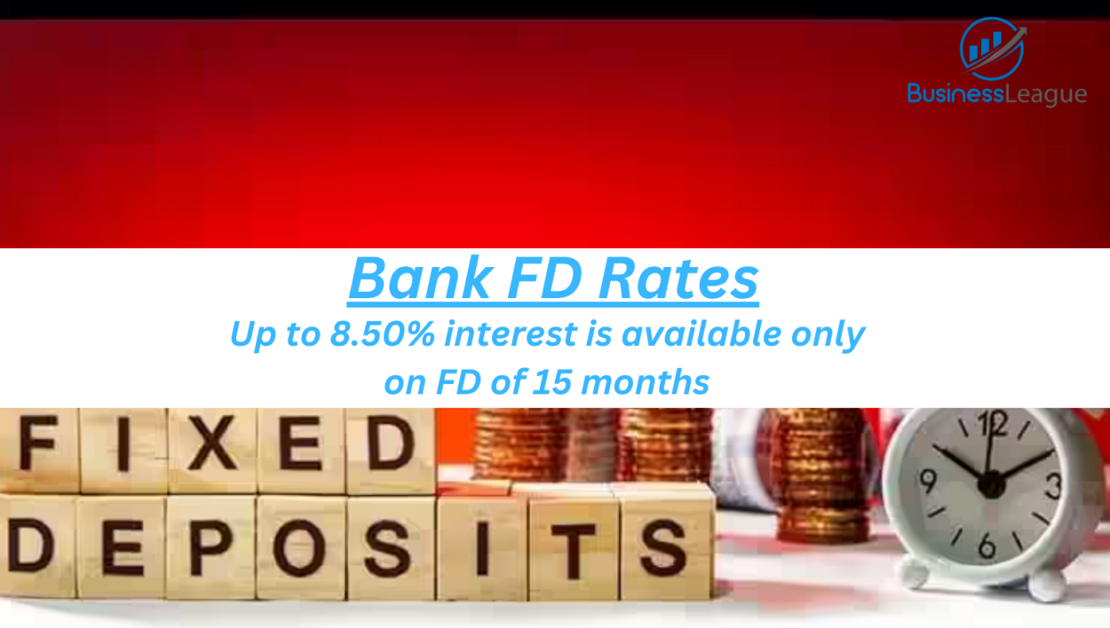 Bank FD Rates: Up to 8.50% interest is available only on FD of 15 ...