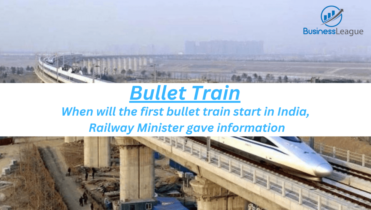 Bullet Train: When will the first bullet train start in India, Railway ...