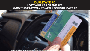 Duplicate RC: Lost your car or bike RC? Know this easy way to apply for ...