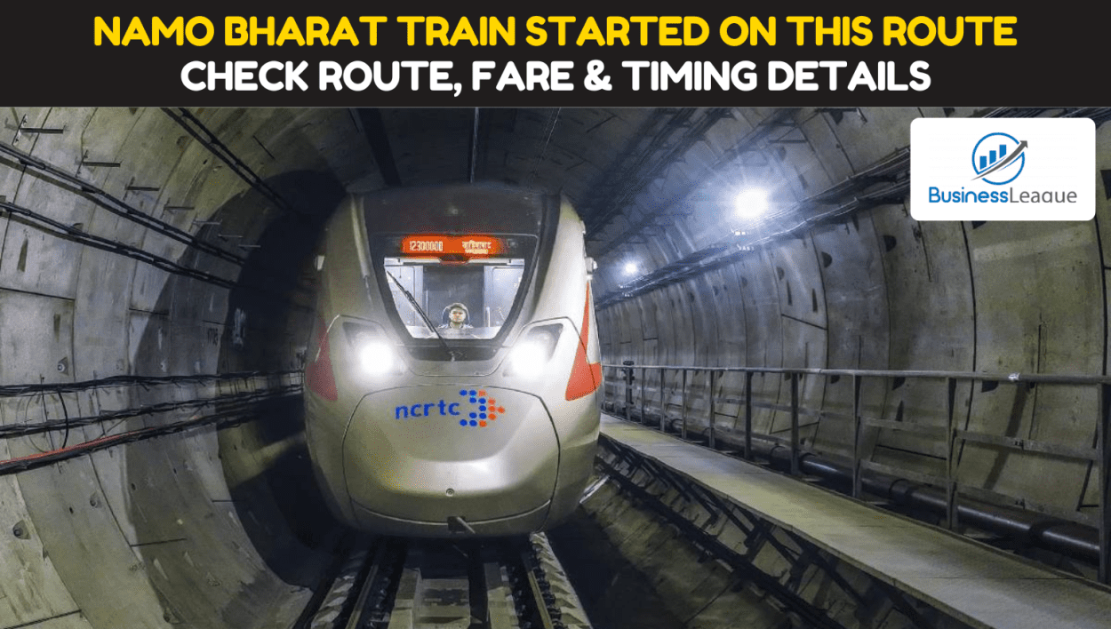 Namo Bharat Train: Good news for the passengers! Namo Bharat Train ...