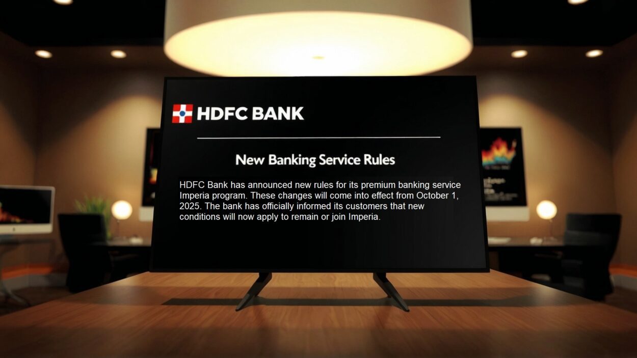 New Banking System: HDFC Bank announced new rules for banking services ...