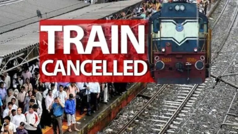 Train Cancelled ALERT! Railways canceled these trains between November ...