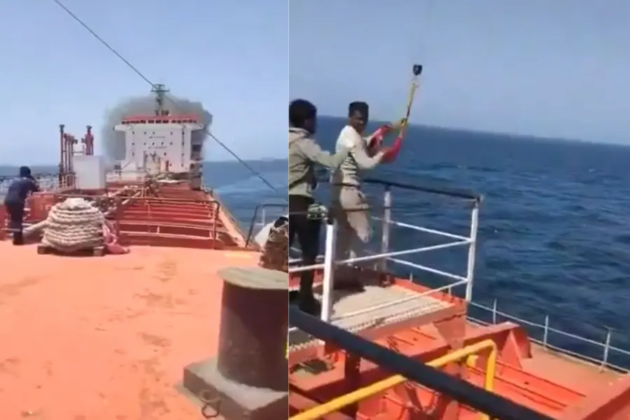 Shipping Ministry Verifies MT Marivex Indian Seafarers Attack and Fire ...
